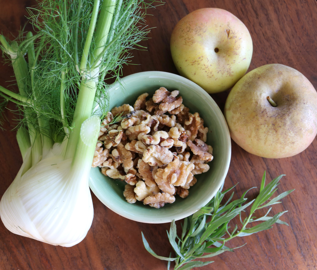 Apple, Fennel & Walnut Salad
